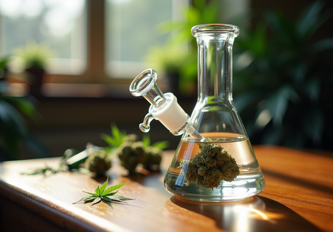 Master How to Use a Beaker Bong: Steps for Beginners - The Bitz 420